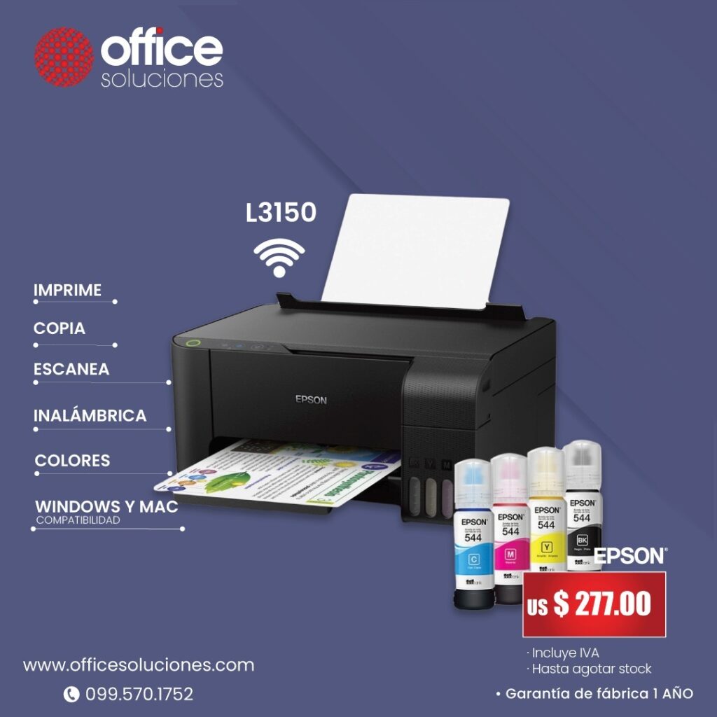 Epson EcoTank L3150 – Office Soluciones