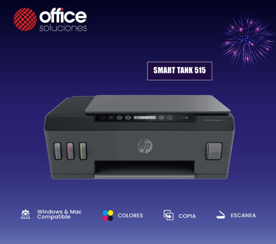 HP Ink SmartTank Wireless 515 – Office Soluciones